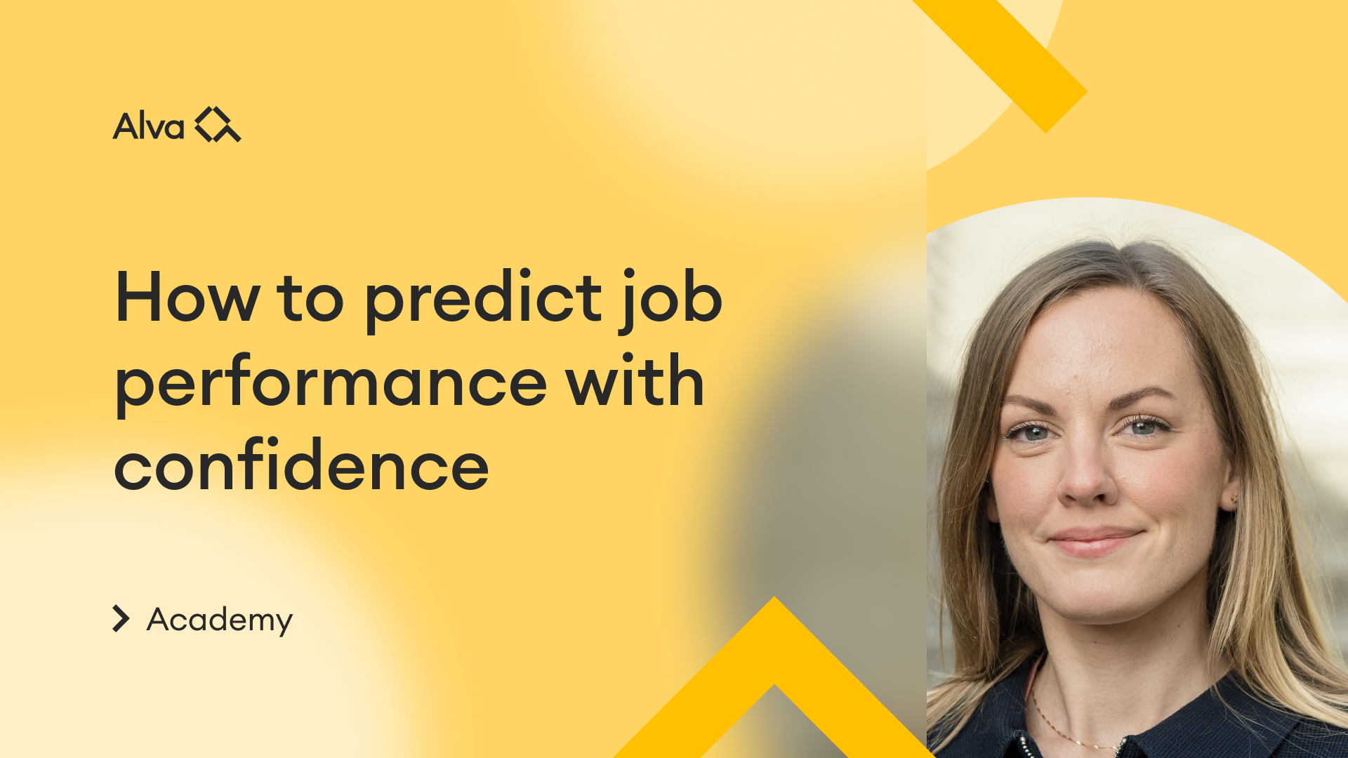 Predicting job performance with confidence